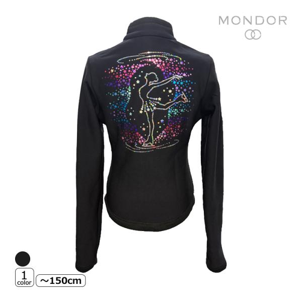 MONDOR（モンドール）ジャケット 24503 -POLARTEC SEQUINS ON BACK JACKET（24503ポーラテック スパンコール ジャケット）素材：Polyester 53% , Nylon 38% , Lycra ...