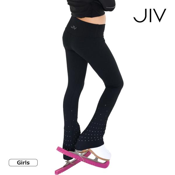 JIV Sportパンツ DIAMANTE（ディアマンテ）裾にラインストーンをあしらった、さりげない輝きを楽しみたい方におすすめの、DIAMANTEシリーズのパンツ。縦横斜めの4方向ストレッチで動きやすく、軽量で暖かく、通気性に優れた素材を...