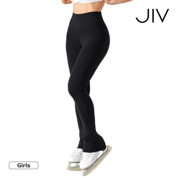JIV Sportパンツ LYSTRA（リストラ）サイドに黒いラインストーンをあしらった、さりげない輝きを楽しみたい方におすすめの、LYSTRAシリーズのパンツ。縦横斜めの4方向ストレッチで動きやすく、軽量で暖かく、通気性に優れた素材を使用...