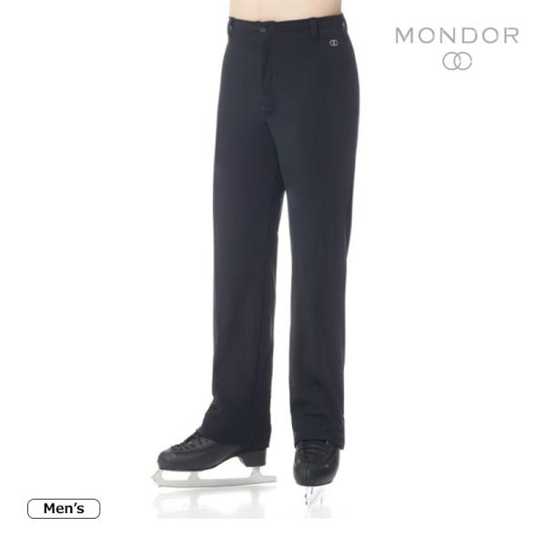 MONDOR（モンドール）メンズパンツ 4347伸縮性がよく、あたたかいサーマル素材を使用したメンズパンツ。やや厚めの裏起毛生地で、表面はさらりとした手触りです。ウエスト部分はゴム仕様＋前ファスナー、ボタン、ベルトループ付き。着脱可能な裾の...
