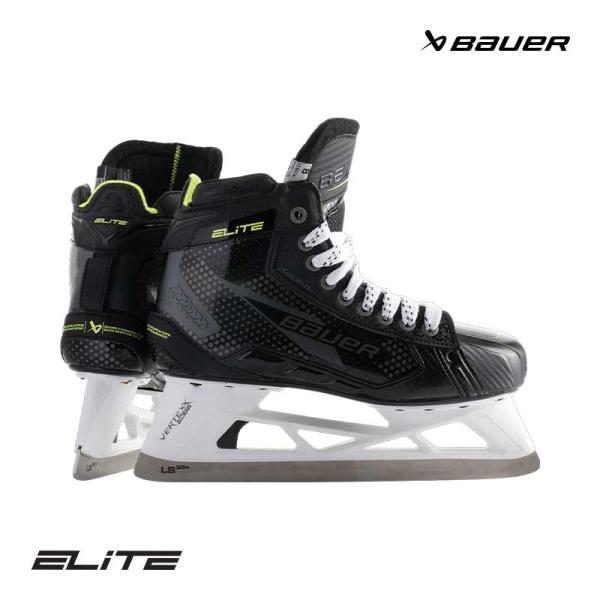 BAUER (バウアー)GKスケート S24 エリート シニア◆BAUER 2026-2027モデル◆BAUER Elite ゴーリースケートは、競技志向のゴーリーに向けた本格モデルです。2024シーズンに改良を加え、ワイドフィット設計のつ...