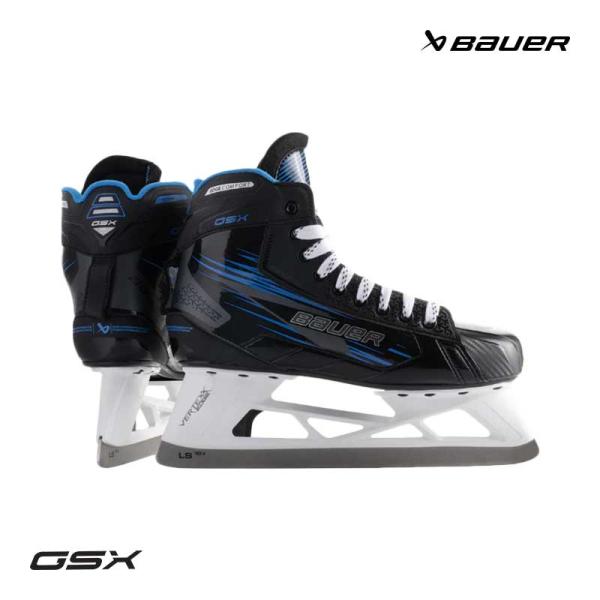 BAUER (バウアー)GKスケート S24 GSX インター◆BAUER 2026-2027モデル◆BAUER GSX ゴーリースケートは、快適さと扱いやすさを重視したゴーリー向けスケートです。柔らかさと深めのフィット感が特徴的なブーツ設...