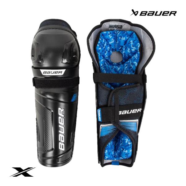 BAUER（バウアー）レガード S24 X INT◆BAUER 2026-2027モデル◆軽量で快適にプレーすることが出来るレクリエーションプレーヤーにぴったりなモデルです。《S24 BAUER Xレガードの特徴》・スネのカップ部：人間工学...