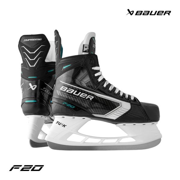 BAUER（バウアー）スケート靴 S26 シュープリーム F20 シニア◆BAUER 2026-2027モデル◆《S26 SUPREME F20スケートの特徴》ブーツ部分は柔軟性を持たせつつ丈夫なアッパー素材(DIGI COMP)を使用。内...