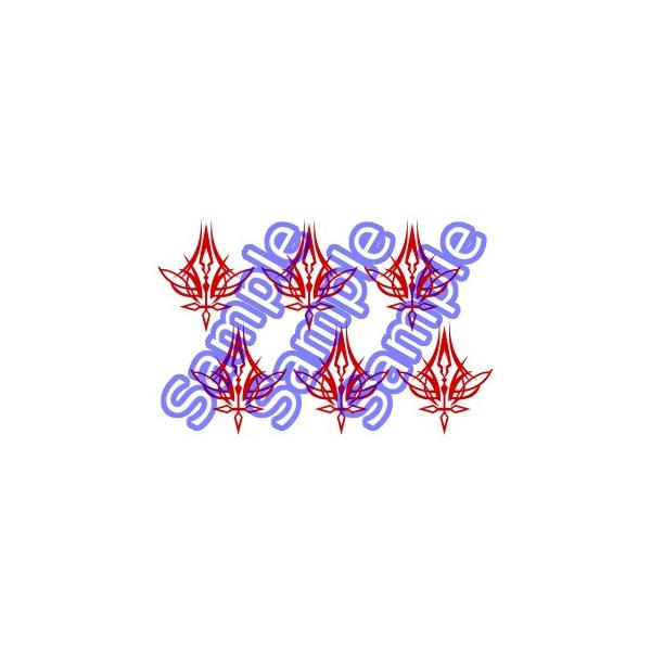 【セット内容】タトゥーシール／練習用ミニシール／説明書Fate/stay night マスター・アルトリア　令呪　コスプレ用タトゥーシールシートサイズ：A5手の甲：縦7cm x 横5.8cm使用回数：6回分