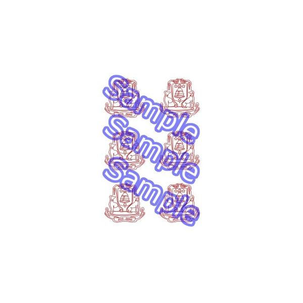 【セット内容】タトゥーシール／練習用ミニシール／説明書イノサン　マリー＝ジョセフ・サンソン　コスプレ用タトゥーシールシートサイズ：A4寸法：縦7.5cm x 横7.2cm使用回数：6回分