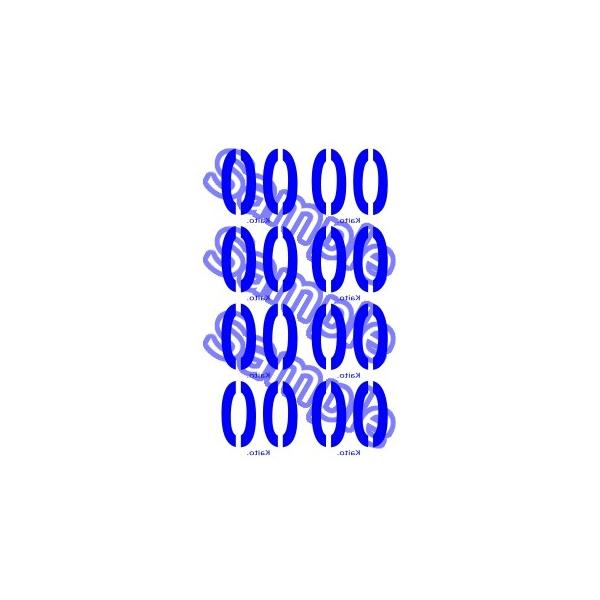 【セット内容】タトゥーシール／練習用ミニシール／説明書VOCALOID　ボーカロイド　Kaito　カイト　コスプレ用タトゥーシールシートサイズ：A5寸法：約5cm x 約5cm使用回数：8回分