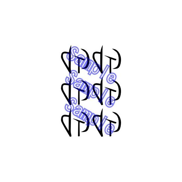 【セット内容】タトゥーシール／練習用ミニシール／説明書ラッキードッグ１　GD コスプレ用タトゥーシールシートサイズ：A6寸法：約4cm x 約4cm使用回数：6回分