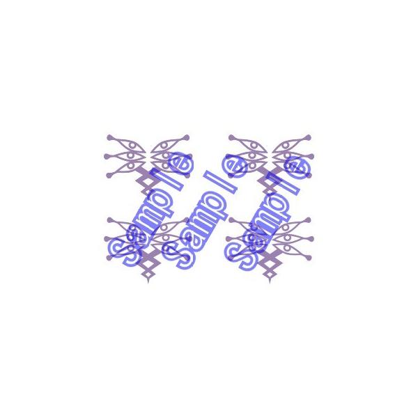 【セット内容】タトゥーシール／練習用ミニシール／説明書ファイアーエムブレム　覚醒　ルフレ（マイユニット）　コスプレ用タトゥーシールシートサイズ：A5手の甲部分：約5.1cm x 約6.7cm使用回数：4回分