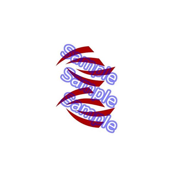 【セット内容】タトゥーシール／練習用ミニシール／説明書戦国乙女〜桃色パラドックス〜　織田ノブナガ　コスプレ用タトゥーシールシートサイズ：A6寸法：幅約1.3cm x 高さ約6cm x 2使用回数：2回分