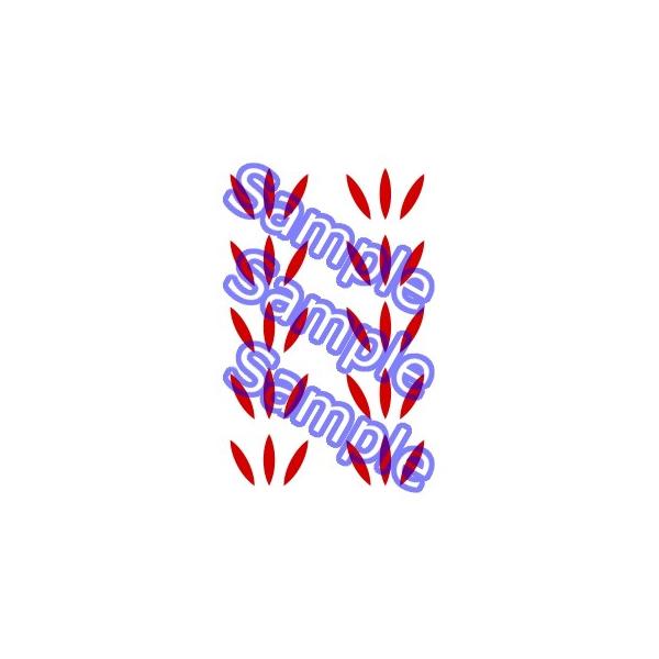 【セット内容】タトゥーシール／練習用ミニシール／説明書鬼灯の冷徹　檎　コスプレ用タトゥーシールシートサイズ：A6寸法：高さ約2.2cm x 幅約3.3cm使用回数：10回分