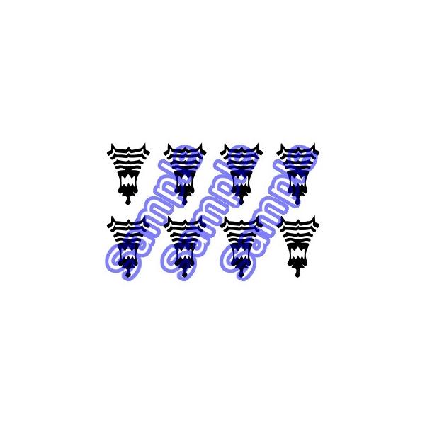 【セット内容】タトゥーシール／練習用ミニシール／説明書DIGITAL DEVIL SAGA アバタール・チューナー　アルジラ　コスプレ用タトゥーシールシートサイズ：A5寸法：約5.8cm x 約4cm使用回数：8回分