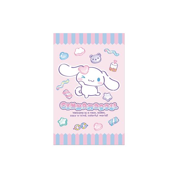 サンリオの人気キャラクター　シナモロールのシナモンのかわいらしい絵柄のポチ袋です個装サイズ70×110×3素材紙生産国日本品番600160011JAN4901772547617商品説明1個につき 1柄 3枚入り・金シールつきお札三つ折りサイ...