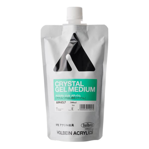 〈アクリル高光沢透明メディウム〉乾燥前から透明感があるクリスタルバ−ニッシュのジェルメディウムタイプです。画面上に塗布すると、重厚な立体感のある保護塗膜をつくることができます。絵具に混ぜると、つやと透明感が増し、レベリング性も高まります。シ...