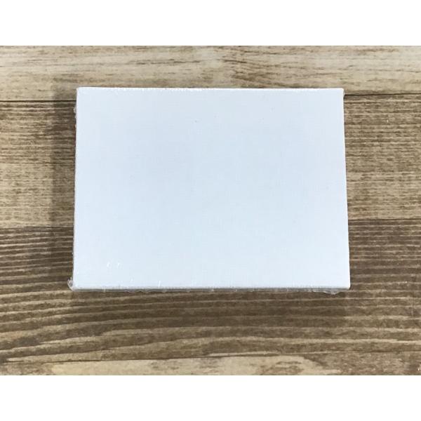 手のひらサイズのキャンバスですホワイトコットン　中目（油・アクリル兼用）シュリンク包装小さなキャンバスは高品質キャンバスと同じ素材・仕様だから、サイズや素材によっていろいろな使いかたができる新しい素材です。気軽にたくさん描けてすぐ飾れる　新...