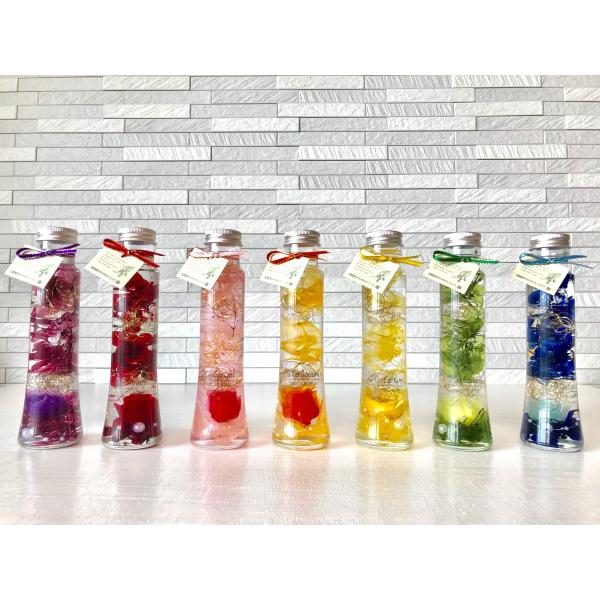 ★使用花材★バラ・アジサイ・かすみ草・ラメ・パール</br>★カラー★〇レッド〇オレンジ〇ピンク〇ブルー〇グリーン〇イエロー〇パープル</br>★サイズ★〇直径 4.5cm〇高さ 170cm</br>★ギ...