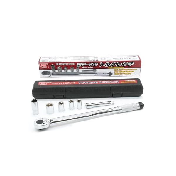 01EM-29グレー/1個 x 1/EM-29・PatternName:01トルクレンチStyle:01EM-29・パッケージ個数:1・ソケット5個付き+ハードケース入り・付属品:14/17/19/24mmソケット・差込角:12.7mm 2...