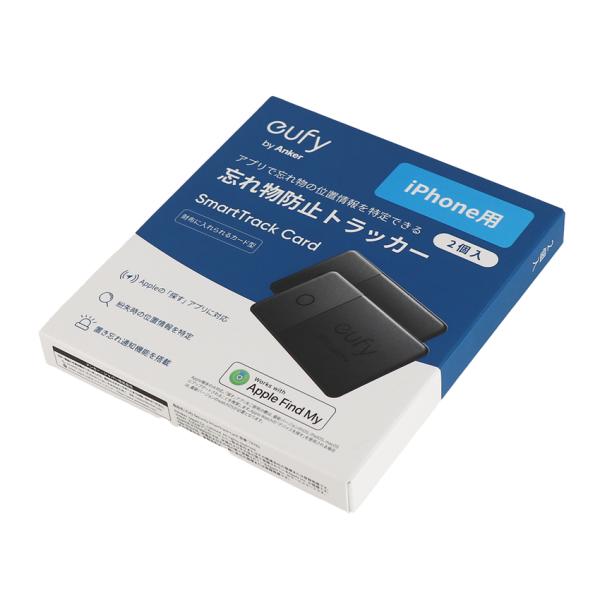 ブランド Eufy (ユーフィ)電池付き はい電池の個数 1 リチウムイオン 電池(付属)商品の寸法 2長さ x 2幅 x 2厚み mm電池寿命 3 年この商品についてなくしものが、無くなる：約2.4mmのカード型で、財布やカードケースにス...