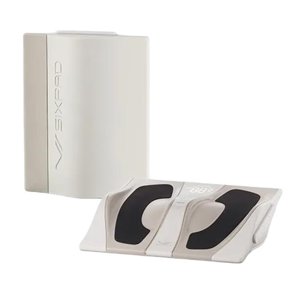 【商品名】MTG SIXPAD　シックスパッド Foot Fit3　 フットフィット3　ホワイト　SE-BZ-02A【商品説明】●電気刺激が、歩行で使う3つの筋肉にアプローチ「フットフィット3」は、座ったまま足を乗せることで、EMS*（筋電...