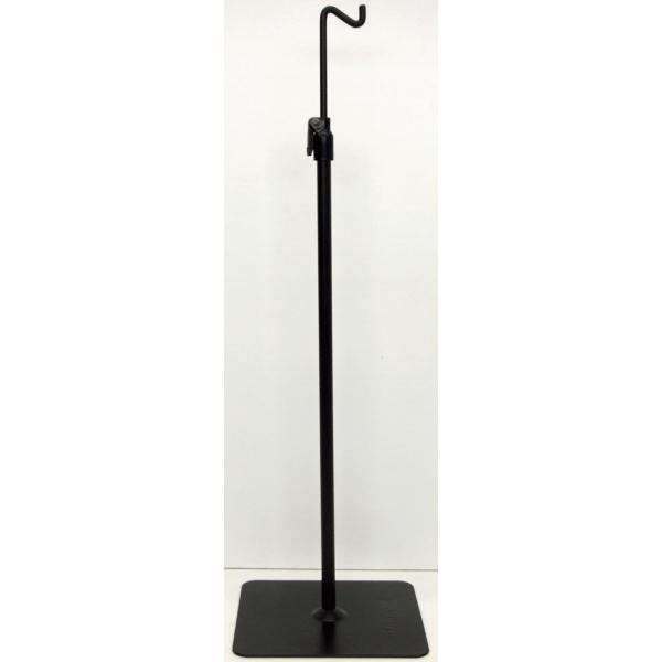 ◆サイズ　専用スタンド（小）：高41cm〜60cm　土台：13.5cm角　※多少キズあり　棒の太さ：5mm　※棒の中心から吊り下げ部分の中心まで：2.5cm  ◆仕様　高さ調整機能付き専用スタンド　※組み立ての際はプラスドライバーが必要です...