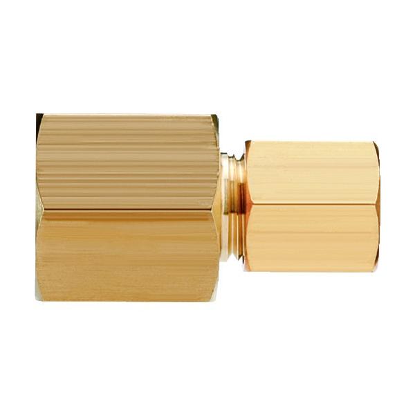 特長方向性のない金属スリーブです。用途パネル取付等のチューブ同士の中継接続に使用。仕様・規格 最高使用圧力：1MPa接続口径：R1/4機種：メスユニオン適合チューブ外径(mm)：4適合チューブ外径D(mm)：4使用流体：空気材質 黄銅質量・...