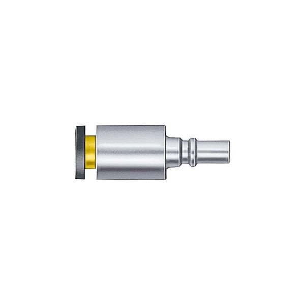 小型・軽量タイプ。　プラグをソケットに差し込むだけのワンタッチ接続。　ソケットはバルブを備えながらスリーブ外径9.5mmの小型。限られたスペースでの配管作業に適した省スペース設計。　本体はクロムめっき仕様の真ちゅう製で耐食性に優れています。...