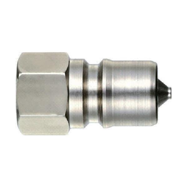 特長滑らかなプラグ先端部の形状によって、ソケットとの接続操作もよりスムーズに快適になりました。バルブのセンター自動復帰機能により、分離後のシール性能アップ。仕様 使用温度範囲：-20〜80℃両路開閉型適応カプラ：日東工器SP-Aカプラシリー...