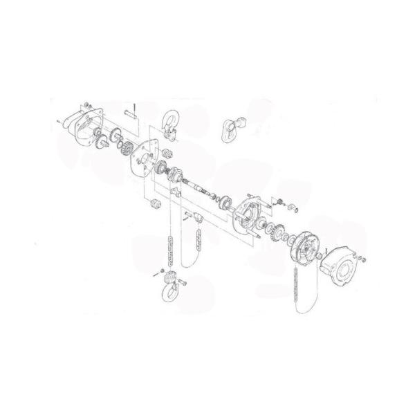 仕様 品名：フックラッチ組適合機種：CB050質量・質量単位 71ｇ