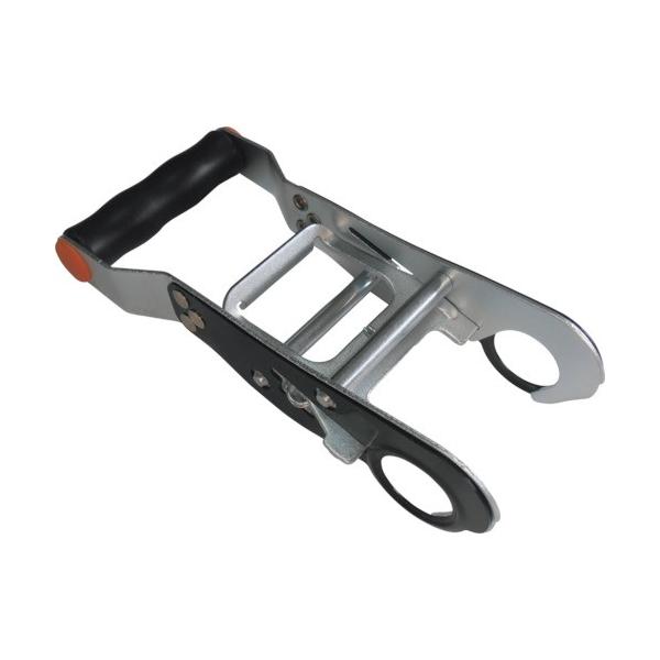 特長Ｓ２０用分離式ハンドルです。用途輸送時の荷崩れ防止。仕様 ハンドル分離ラチェットタイプセパレートラッシング用ハンドルベルト長さ(m）巻取側：-ベルト長さ（m）固定側：-材質スチール質量0.4ｋｇ