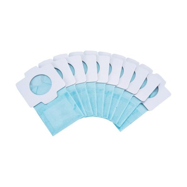 特長抗菌仕様で衛生的です。１０枚入りです。仕様・規格適合機種：CL072D、CL102D、CL142FD、CL182FD、4073D、4076D、4093Ｄ品名：充電式クリーナー抗菌パック１０枚入質量・質量単位55ｇ