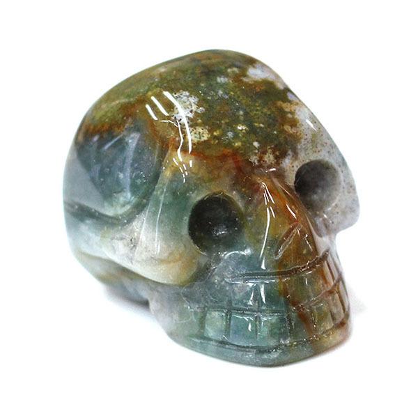 古くから邪悪な力（悪意や呪い）に対する有効なお守りとして知られています♪〇使用石〇ブラッドストーン事故や災難などから身を守ってくれるお守りとして効果的。勇気を与えてくれます。〇サイズ〇縦約40.8mm*横約31.4mm*高さ約31.0mm　...