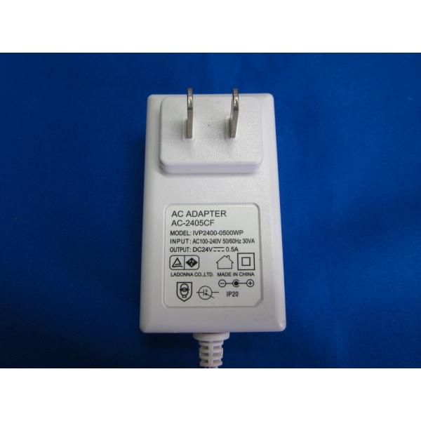 【中古ACアダプタをアルカリイオン水で清掃、除菌、抗菌、消臭処理してお届けします。】●中古商品ですので、商品各個体の状態は全て違いますので、当方は画像の使いまわしはしておりません。●テスターにて通電確認済み。（実機での動作確認はしておりませ...