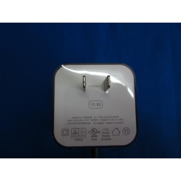 【中古ACアダプタをアルカリイオン水で清掃、除菌、抗菌、消臭処理してお届けします。】●中古商品ですので、商品各個体の状態は全て違いますので、当方は画像の使いまわしはしておりません。●テスターにて通電確認済み。（実機での動作確認はしておりませ...