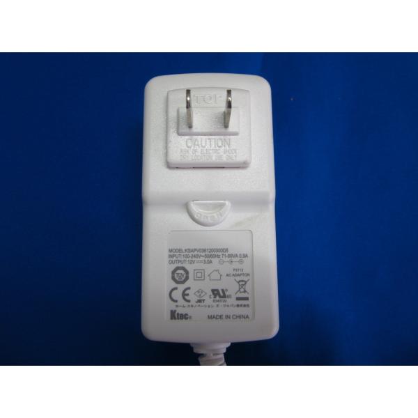 【中古ACアダプタをアルカリイオン水で清掃、除菌、抗菌、消臭処理してお届けします。】●中古商品ですので、商品各個体の状態は全て違いますので、当方は画像の使いまわしはしておりません。●テスターにて通電確認済み。（実機での動作確認はしておりませ...