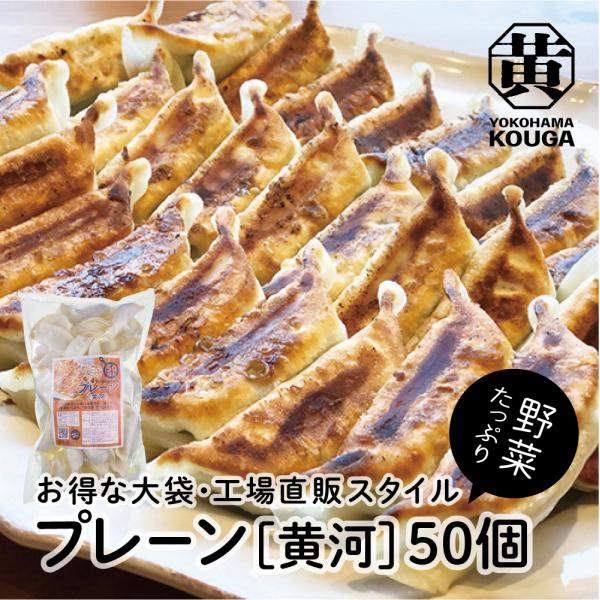 【 プレーン[黄河] 】 50個 (50個入×1袋)創業から四十六年。中華料理店時代から変わらず「調理人の心」でつくる餃子は、素材の味わいをシンプルにひきだした、お客様の健康を守る餃子です。みんなが大好きな餃子だからこそ、安心して召し上がっ...