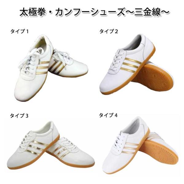 太極拳・カンフーシューズ〜三金線〜