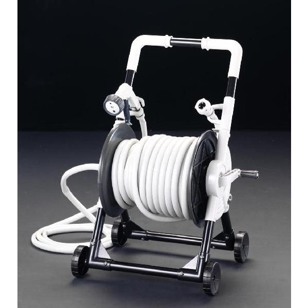 ●ホース…　内径：15mm、外径：19mm●サイズ…530×410×730mm●サイドホース長…3m●散水パターン…4種●材質…PP、ABS等●持ち運びに便利なキャスター付●最高使用圧力…0.8MPa