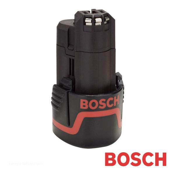 ●名称：リチウムイオンバッテリー 10.8V・2.0AH●メーカー：BOSCH：ボッシュ●型番：A1020LIB●電動工具、電源コード＞リチウム充電工具＞リチウムイオン電池、充電器●仕様：電圧：10.8V 容量：2,000mAh(2.0Ah...