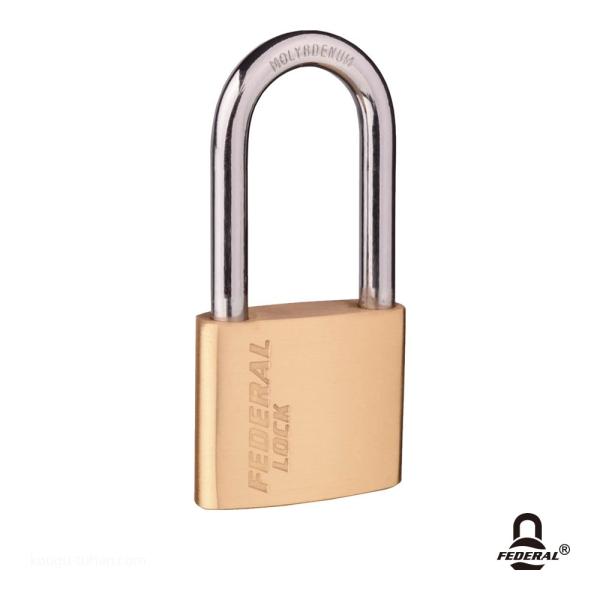 ●名称：南京錠 40mm(ツル40mm)●メーカー：FEDERAL LOCK：フェデラルロック●型番：XD40R-1.6-P●工具・パーツ収納、施錠＞南京錠(鍵式)●セット内容：[付属品] 鍵：2個●仕様：本体材質：黄銅 ツル材質：鉄 幅(...