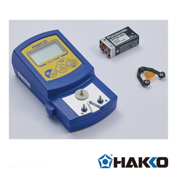 ●名称：こて先温度計(℃)●メーカー：白光(株)●型番：FG100B-83●電工工具、部品＞はんだ作業用アクセサリー「温度測定の標準化が可能、測定終了の判断や測定時の読み取り方法の個人差を最小限に抑える」●仕様：電源：乾電池 9V形 温度分...