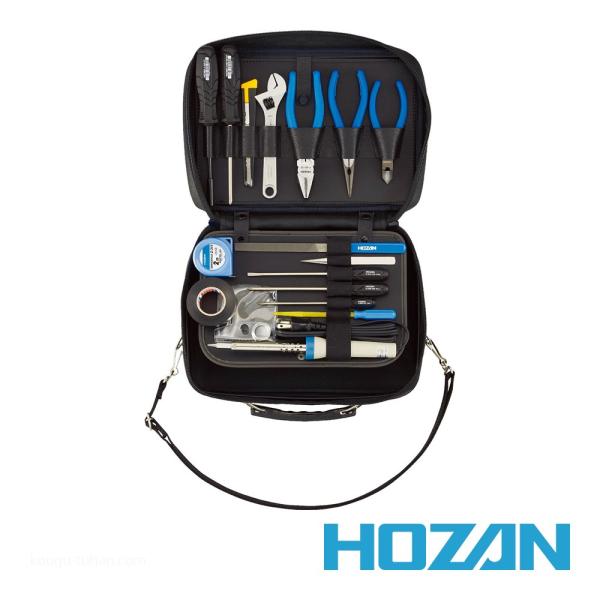 ●名称：工具セット●メーカー：HOZAN：ホーザン●型番：S-7●工具セット＞電気作業向け工具セット(小型)「製造設備保守工務用に最適」●セット内容：調整ドライバー(D-29-100) ドライバー(+)No.0(D-540-100)・(+)...
