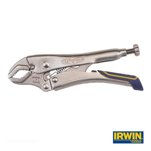 ●名称：ロッキングプライヤー カーブジョー 125mm●メーカー：IRWIN：アーウィン●型番：IRHT82575●ペンチ、ニッパー、ピンセット＞ロッキングクランプ、プライヤー「作業性が進化したバイスグリップＮＥＷシリーズ！」●仕様：サイズ...