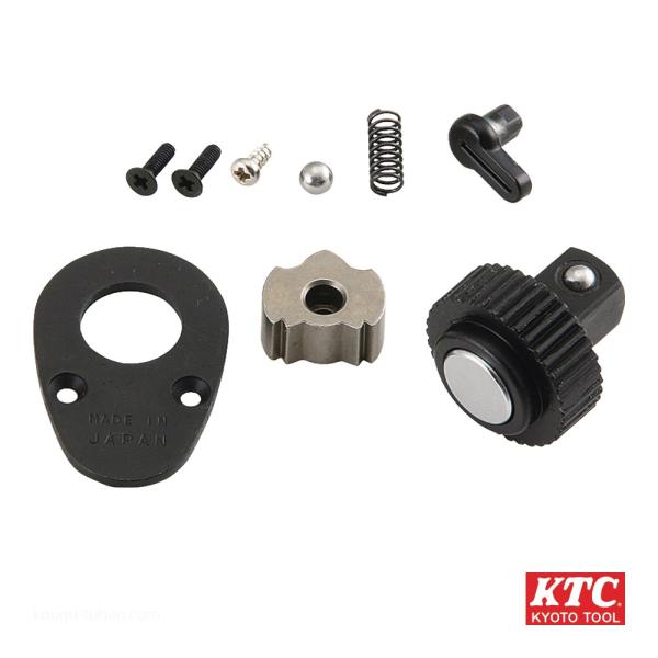 ●名称：(9.5SQ)ラチェットヘッドリペアキット●メーカー：KTC：京都機械工具●型番：BR3E-K●JANコード：4989433605920●ハンドレンチ類＞ラチェットレンチ＞標準長ラチェットハンドル「9.5sq.ラチェットハンドル用リ...