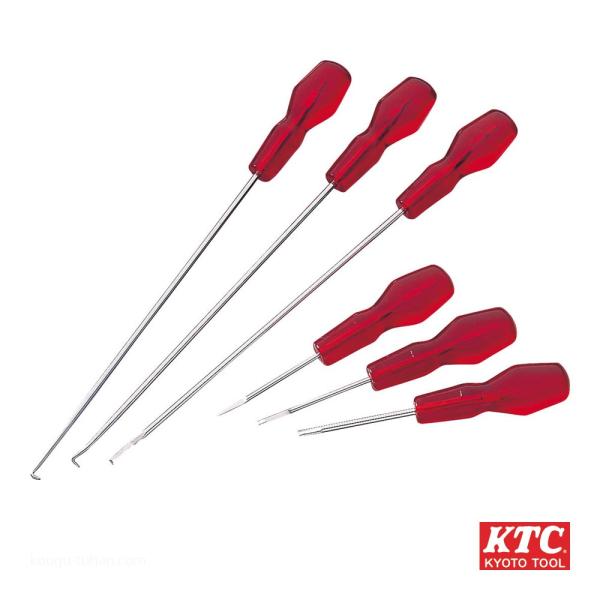 ●名称：コネクターツール セット●メーカー：KTC：京都機械工具●型番：ECC6●JANコード：4989433734064●自動車・バイク用工具＞電装関連工具●セット内容：コネクタカップリングツール：ECC-1R・2R・3R ネクタターミナ...