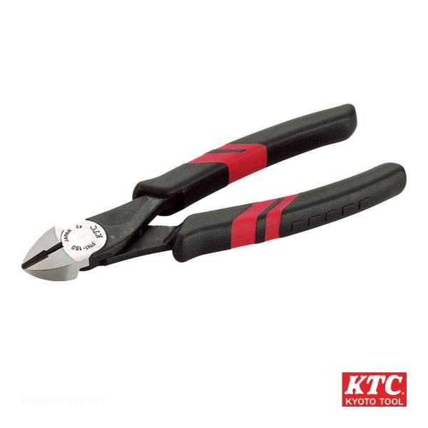●名称：ニッパ●メーカー：KTC：京都機械工具●型番：PN1-150●JANコード：4989433505626●ペンチ、ニッパー、ピンセット＞ニッパー●仕様：切断能力(φmm)：軟線・2.6/硬線・2.0/ピアノ線・1.8 全長(L；mm)...