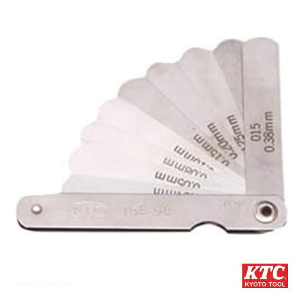●名称：シクネスゲージ 90X13 9枚組(IN)●メーカー：KTC：京都機械工具●型番：TGB-98●JANコード：4989433719559●測定器＞シックネスゲージ●セット内容：シクネスゲージ：0.0015・0.002・0.003・0...