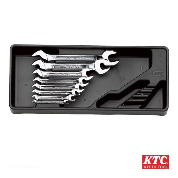 ●名称：スパナセット (8本組)●メーカー：KTC：京都機械工具●型番：TS208●JANコード：4989433406770●ハンドレンチ類＞スパナ、メガネレンチ類＞両口スパナ・セット品●セット内容：スパナ：S2-05507・0810・10...