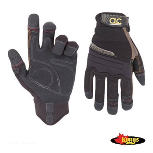 ●名称：ワークグローブ●メーカー：Kuny's：クニーズ●型番：130L●保護具、工具携行、作業着＞作業用手袋●仕様：サイズ：L 素材：合成皮革●特長：FLEX GLIP　SUBCONTRACTOR。Ring-CutTMにより、指先をカット...