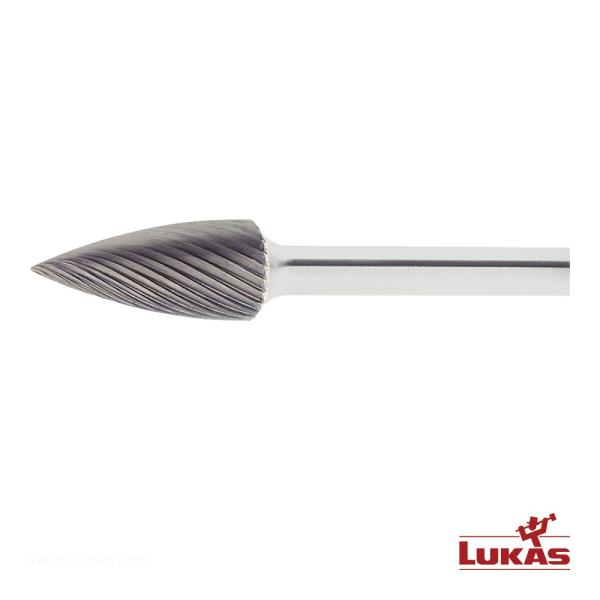 ●名称：16x30x70 超硬バー (スチール用)●メーカー：LUKAS：ルーカス●型番：A10041630608●ドリル、切削・研磨工具＞ディスク砥石、軸付き砥石＞超硬バー●仕様：刃径(mm)：16 刃長(mm)：30 全長(mm)：70...