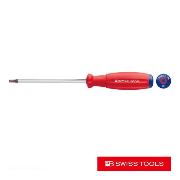 ●名称：スイスグリップ・トルクスプラスドライバー●メーカー：PB SWISS TOOLS：ピービー●型番：8401.10-70●ドライバー＞特殊形状ドライバー●仕様：サイズ：T10 全長(mm)：160 軸長(mm)：70 軸径(φmm)：...